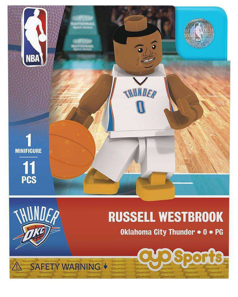 Russell Westbrook Oklahoma City Thunder NBA Minifigure by Oyo Sports ...