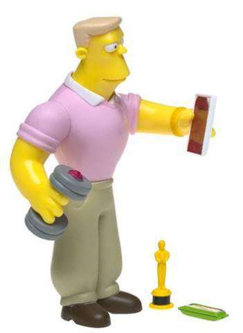 The Simpsons Rainier Wolfcastle World of Springfield Action Figure Pla ...