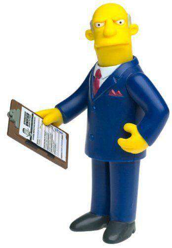 The Simpsons Superintendent Chalmers Action Figure by Playmates Toys ...